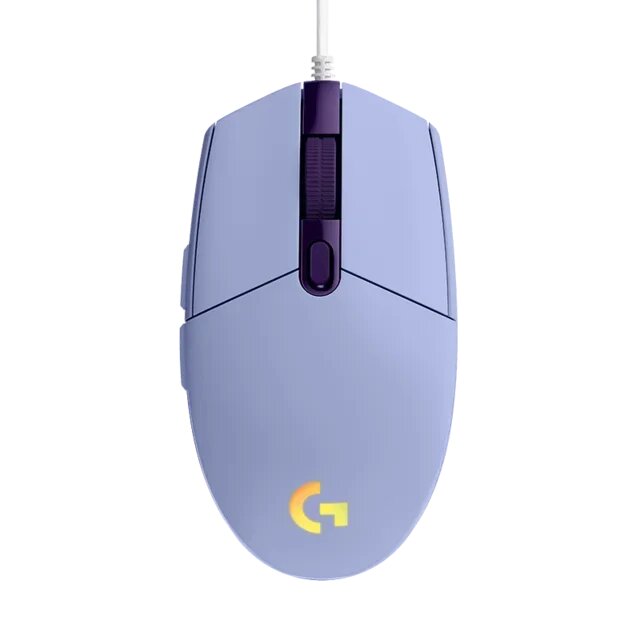 Игровая мышь Logitech (G) G304/G102 с механическими кнопками и RGB-подсветкой для быстрых и точных игровых движений (не подключается к программе)