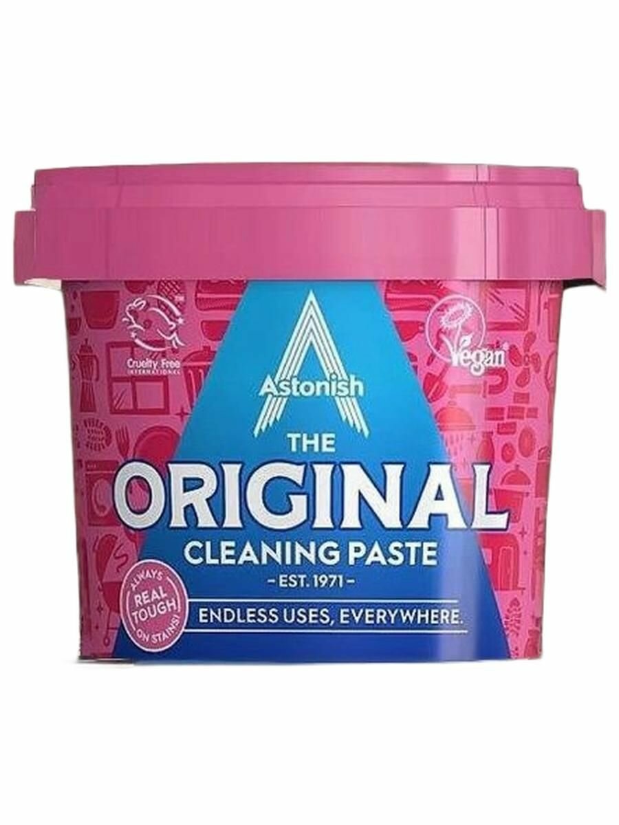 Универсальная чистящая паста Astonish The Original Cleaning Paste 500 г, для кухни, ванной и гриля