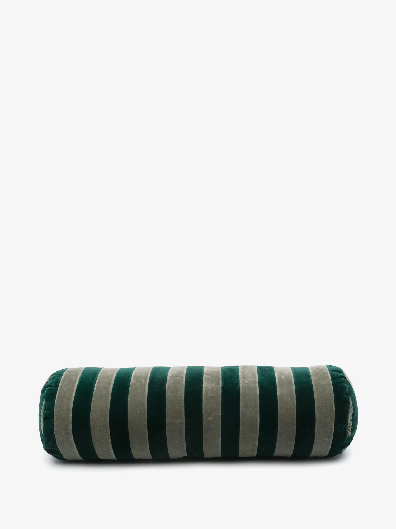 Подушка-валик в полоску (20 x 60 см), OneSize , 8947 зеленый
