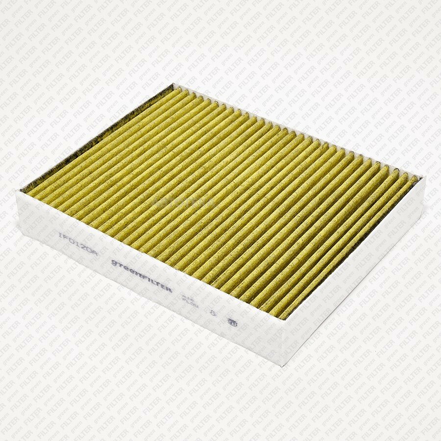 Фильтр салона [Антибактериальный] BMW 1-4(F20-23 F30-36 F80 F82 F83) 10- GREEN FILTER IF0120A
