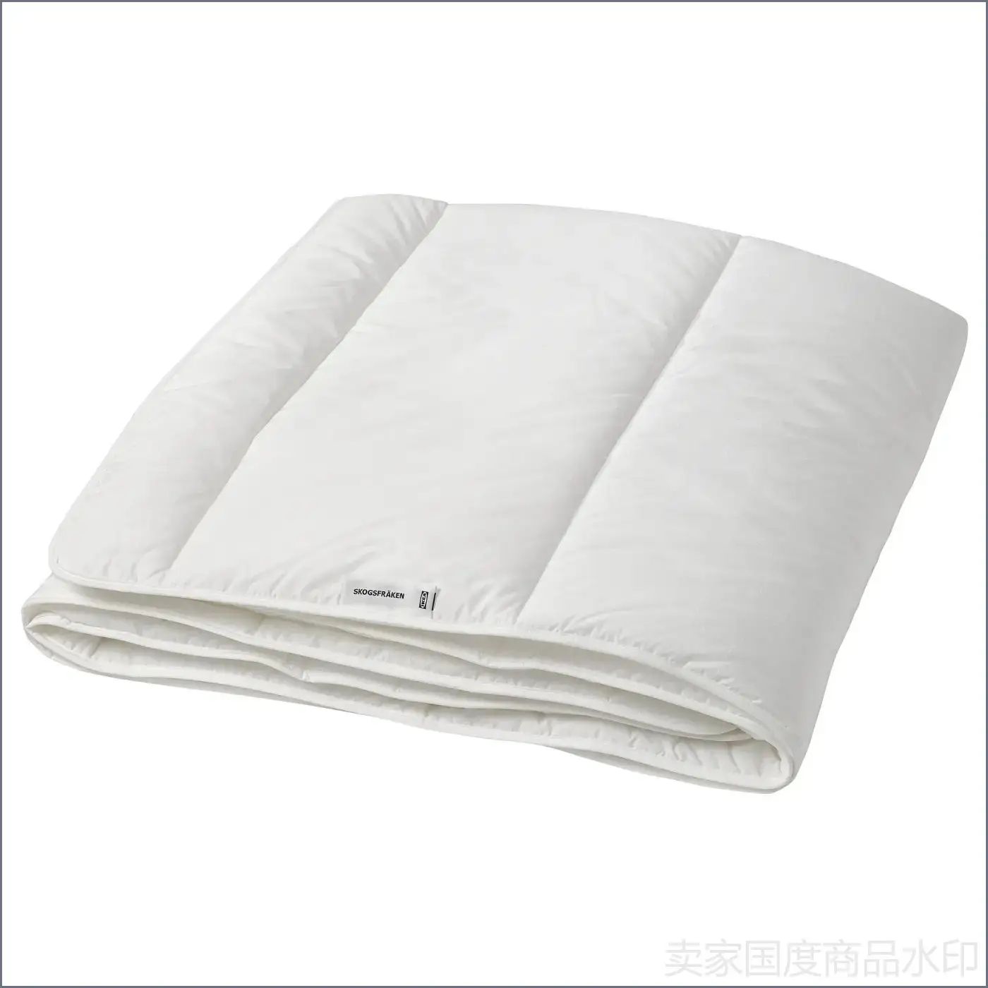 IKEA Одеяло Односпальный 150x200 см, Всесезонное, с наполнителем холлофайбер, комплект из 1 шт