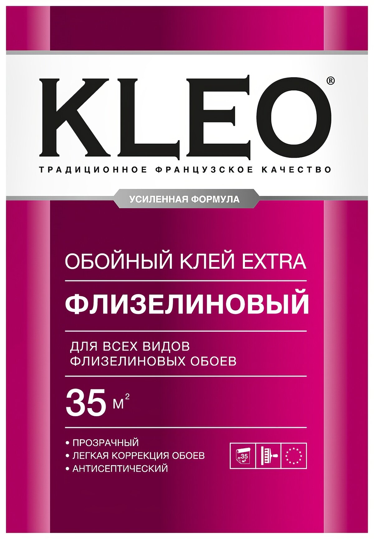 KLEO EXTRA 35, клей для флизелиновых обоев, 240г