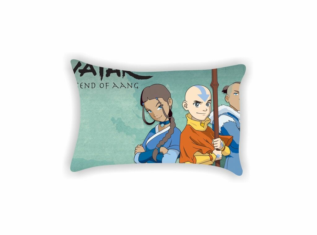 Подушка Аватар: Легенда об Аанге / Avatar: The Last Airbender №11, Картинка с двух сторон