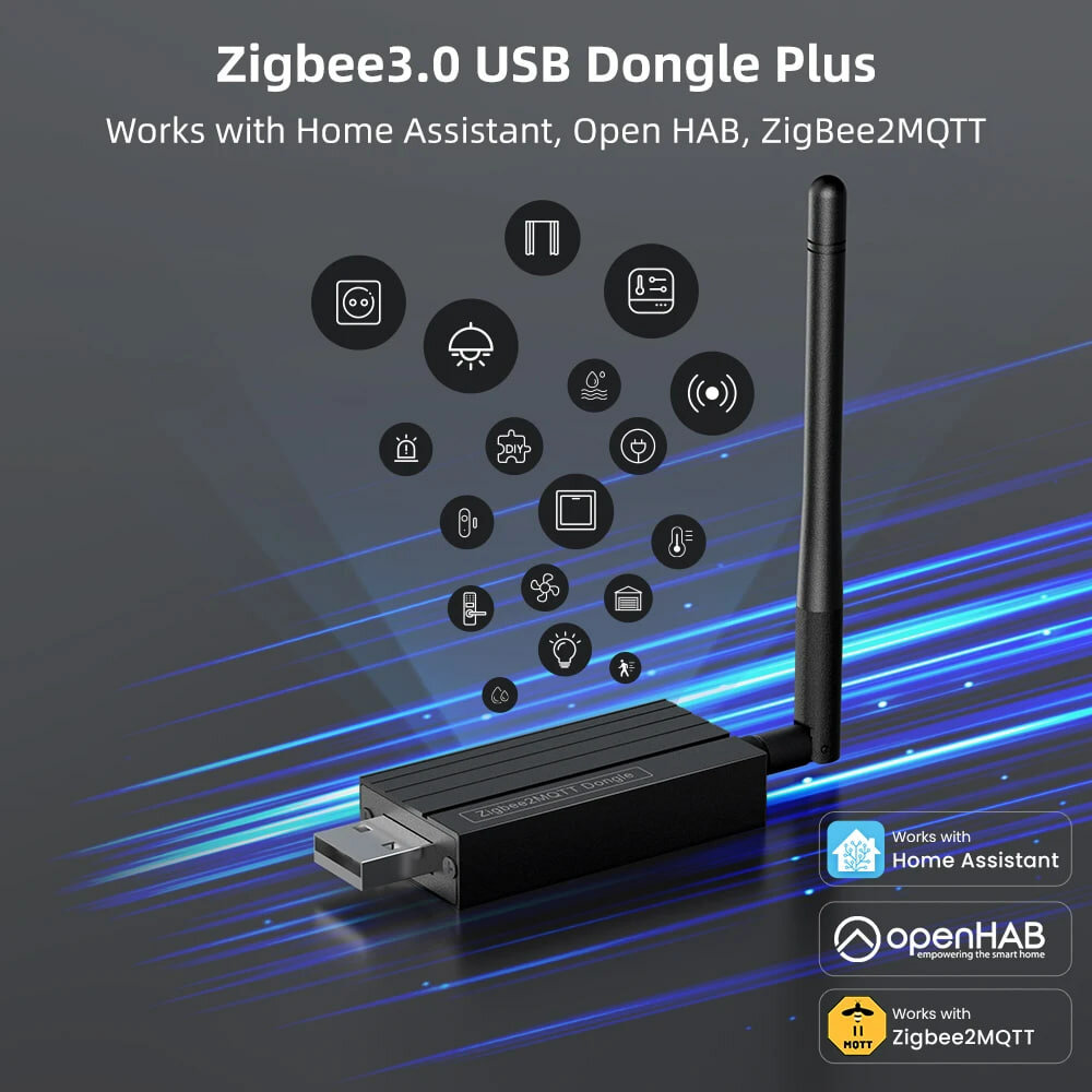 Zigbee/Thread Стик Zigbee 3.0 USB Dongle Plus — фото 1