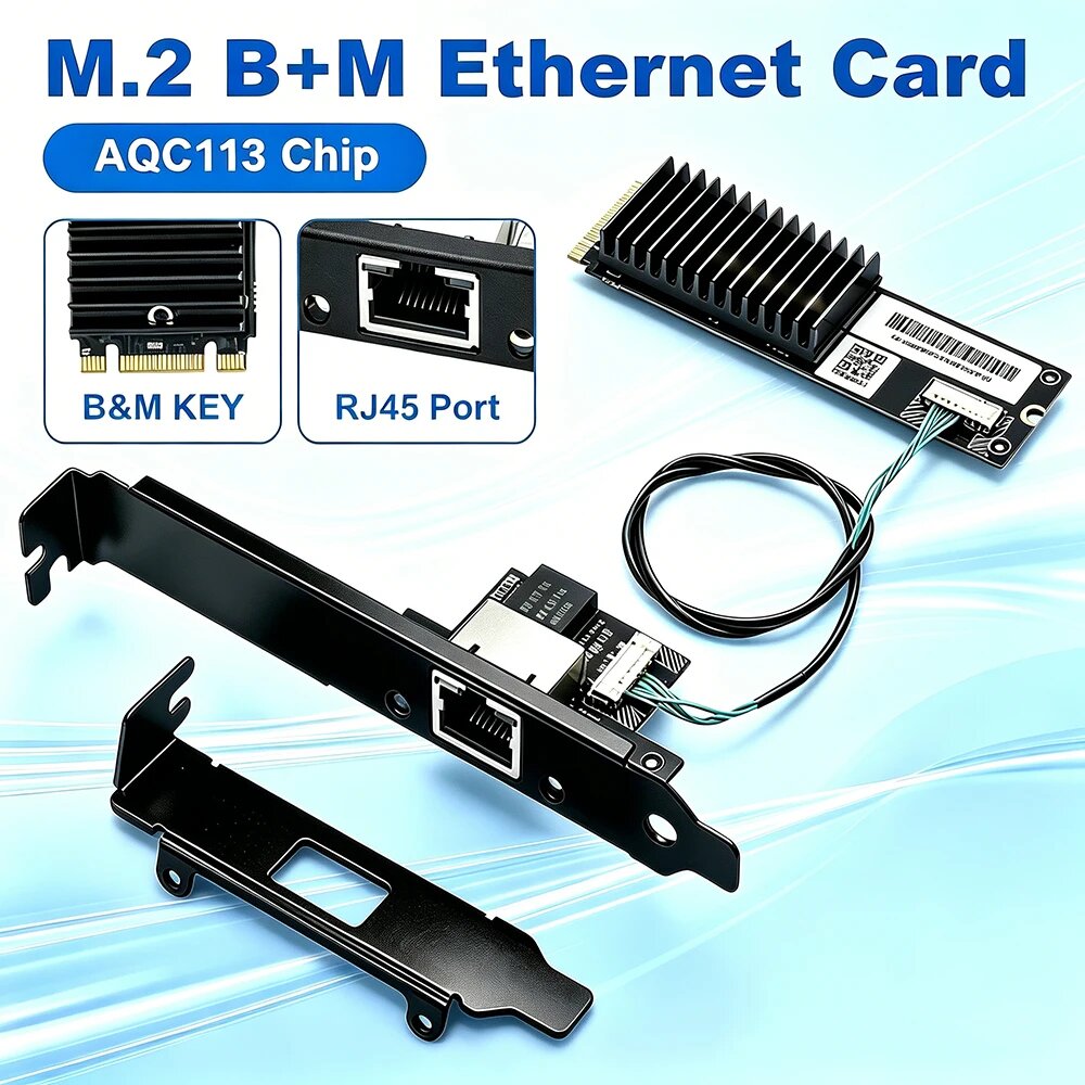 Fenvi 10GbpE сетевая карта RJ45