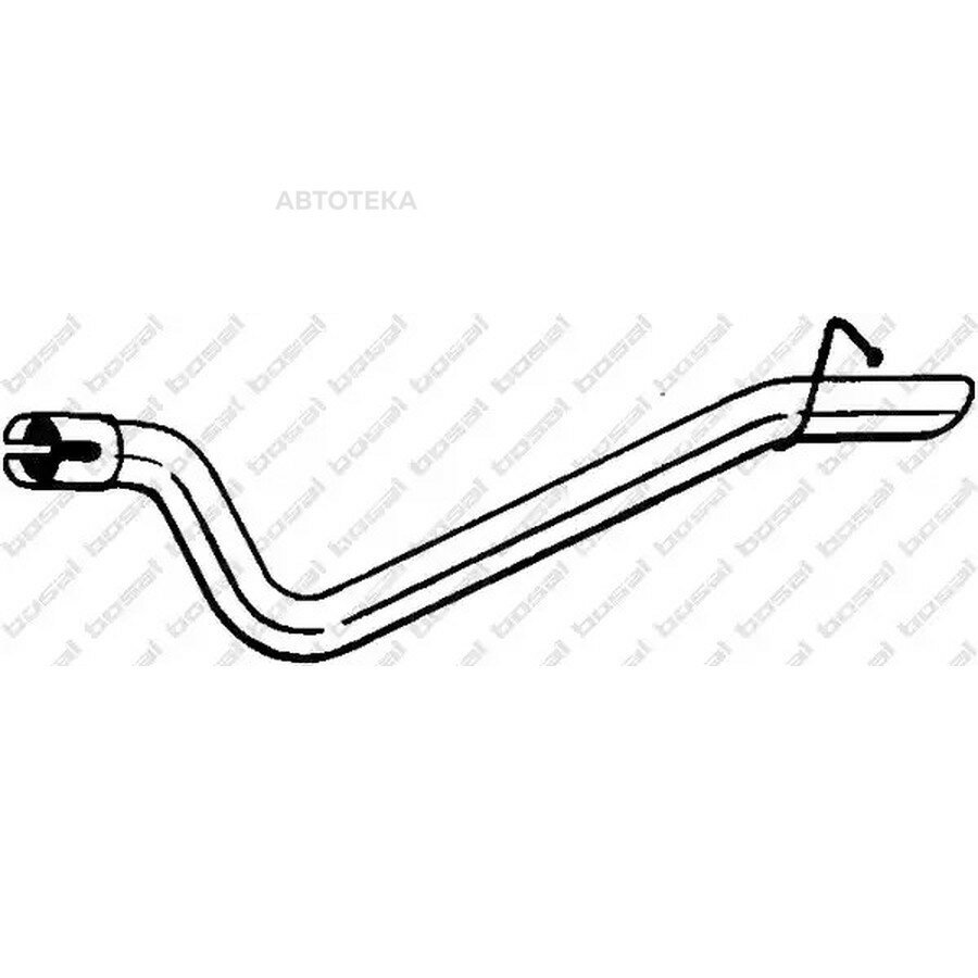 Труба промежуточная MB VITO 03- BOSAL 750429