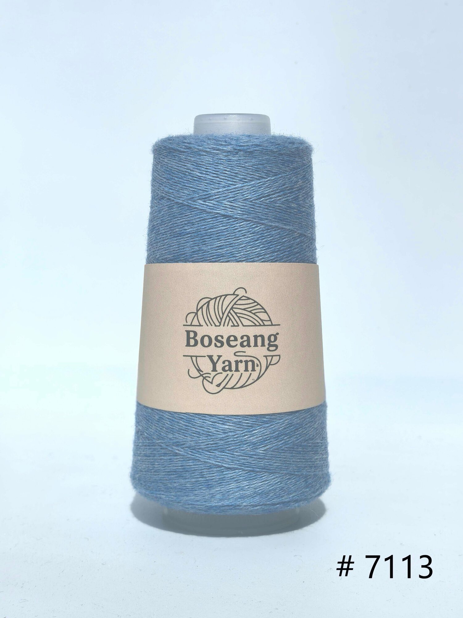 Пряжа Boseang Yarn, состав: 35% кашемир + 65% шерсть, в одном мотке 650м/50гр, в наборе 5 мотков