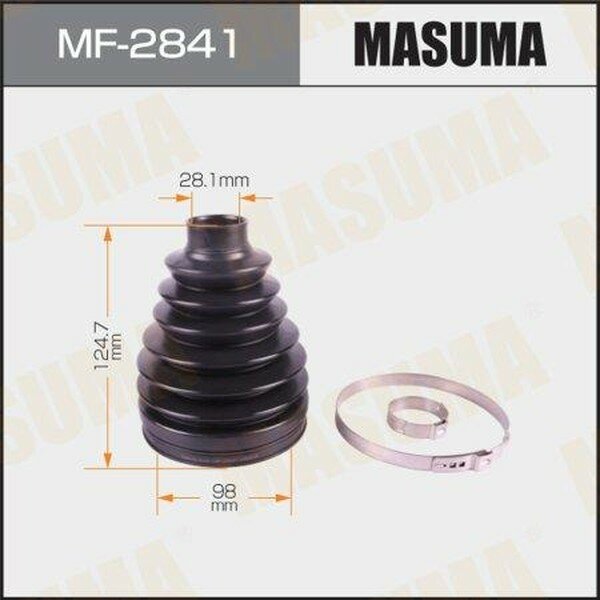 Пыльник шруса MASUMA MF-2841 Nissan Teana II J32 3.5 08-13, пластик со сцепхомутами