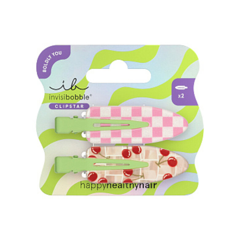 INVISIBOBBLE CLIPSTAR Cherry Topping Набор Германия 2 шт