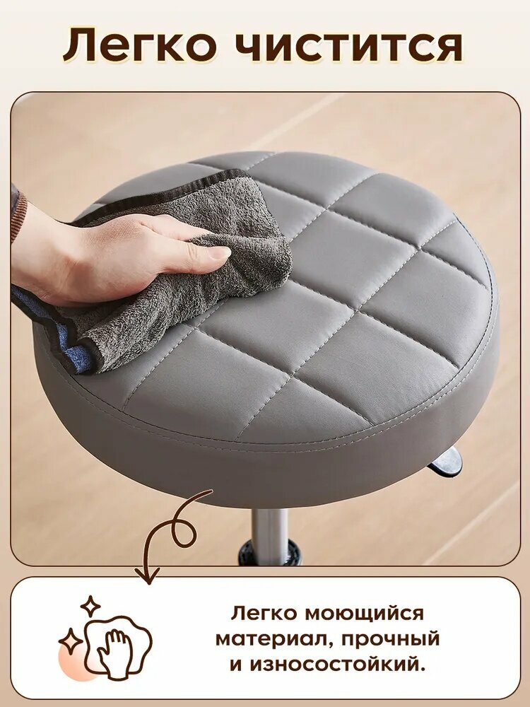 Стул мастера, серый — фото 1
