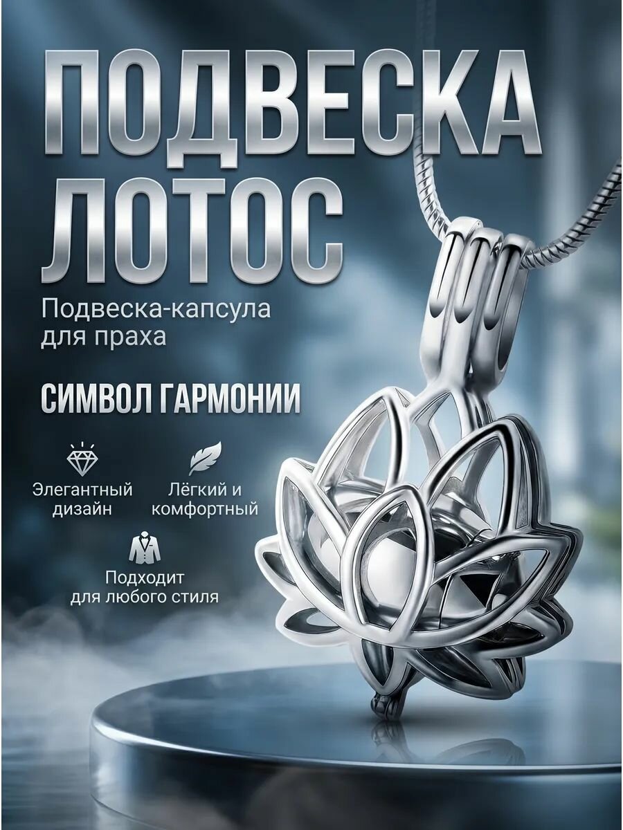 Подвеска-капсула для праха