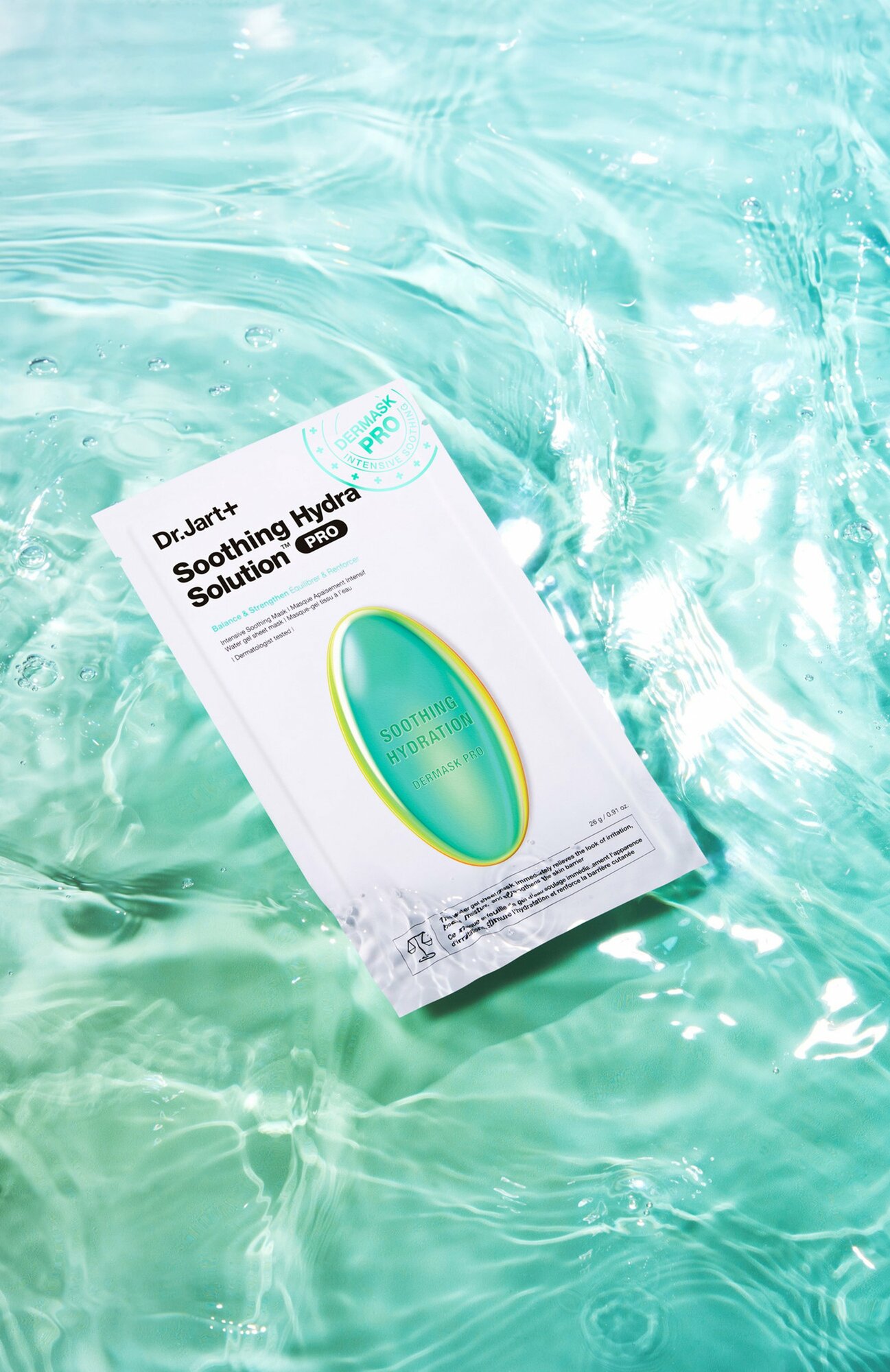 Успокаивающая маска "Капсулы красоты" Dermask Soothing Hydra Solution Pro (26g) Dr. Jart+