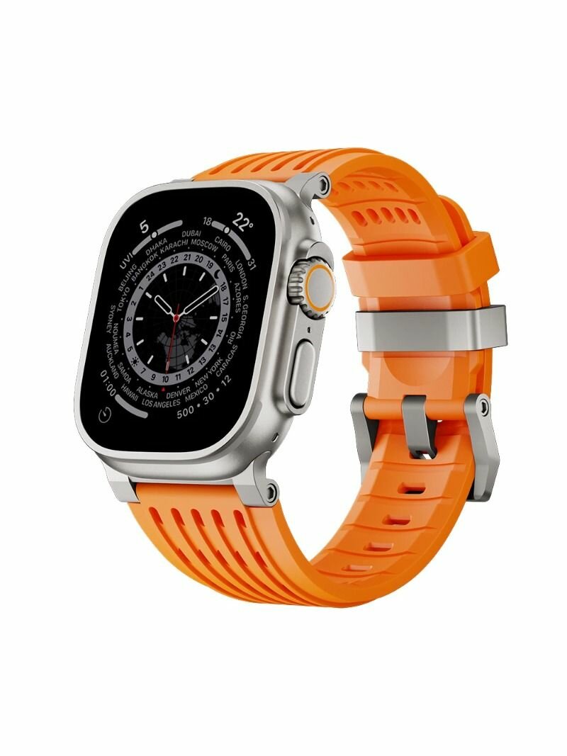 Спортивный силиконовый ремешок для Apple Watch Ultra/SE/Series11 10 9, 42мм
