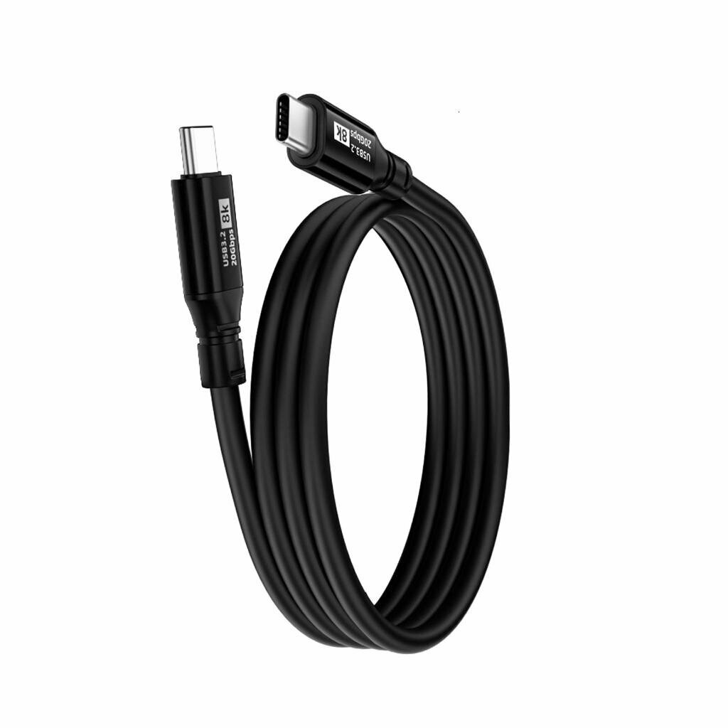 USB-C кабель 100 Вт, 20 Гбит/с, 8K, 1m