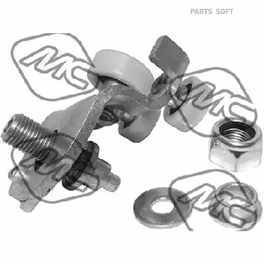 Ролики сдвижной двери от официального дистрибьютора, METALCAUCHO, артикул 06504