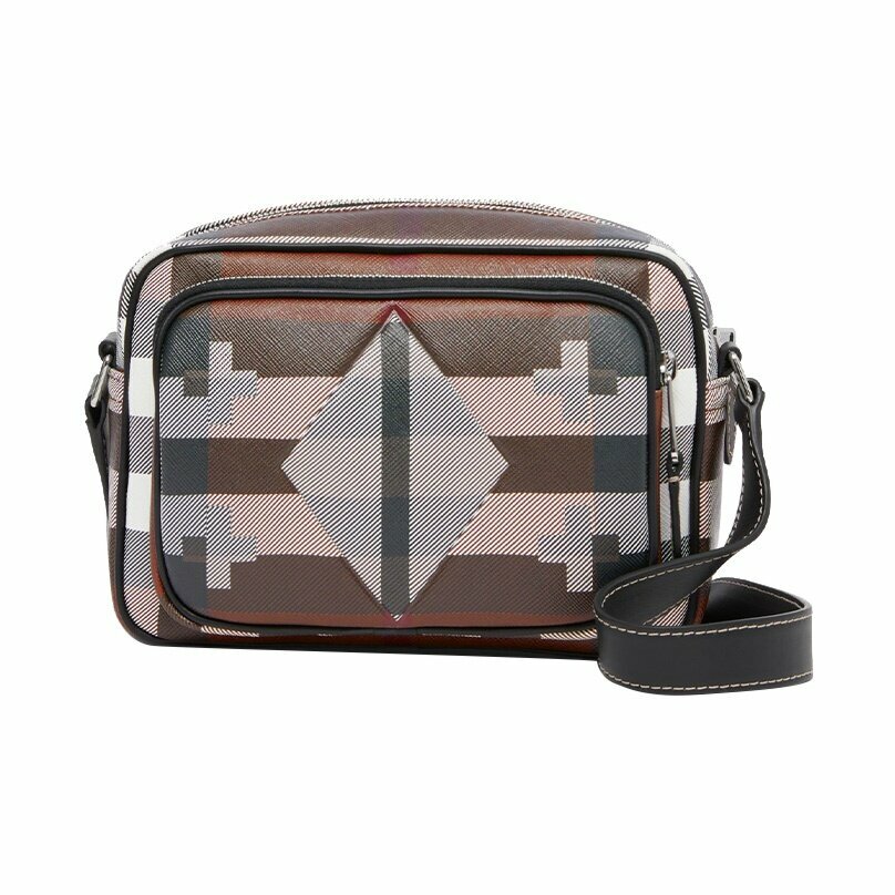 Сумка BURBERRY, фактура пэчворк — фото 1