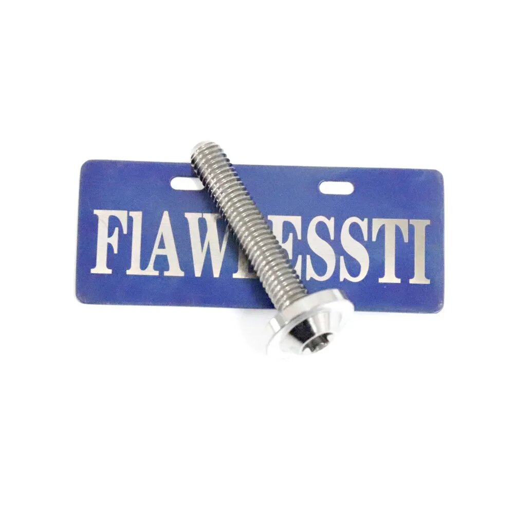 Титановый болт M6x20 мм Silver Flawlessti 1 PC