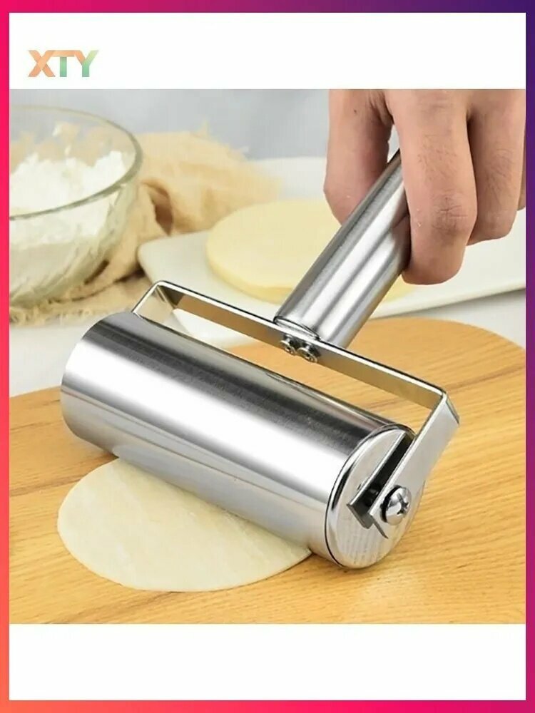 Скалка с крутящимися ручками，Скалка Приготовление лапши 1