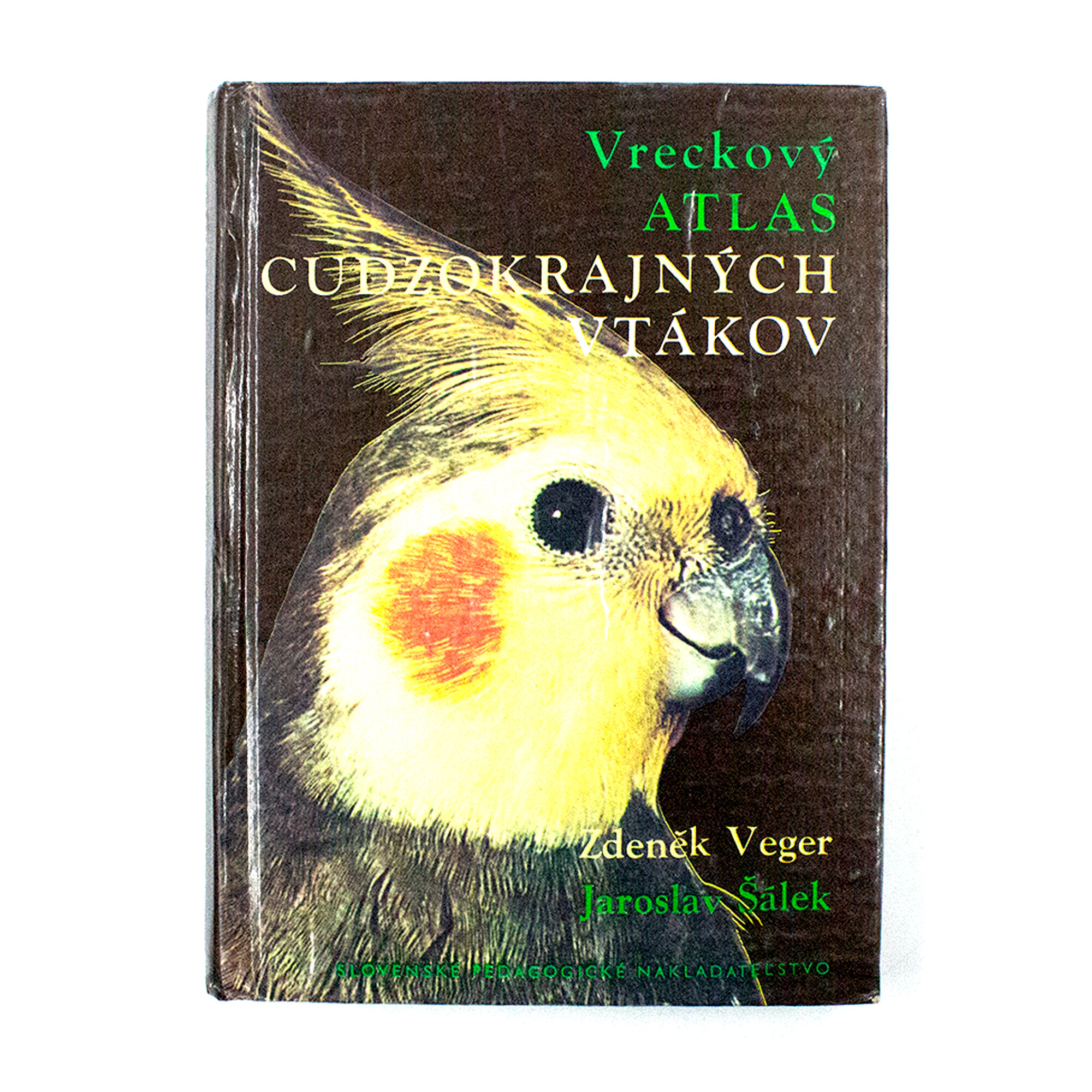 Книга о птицах, атлас с фото и описанием на чешском (?)