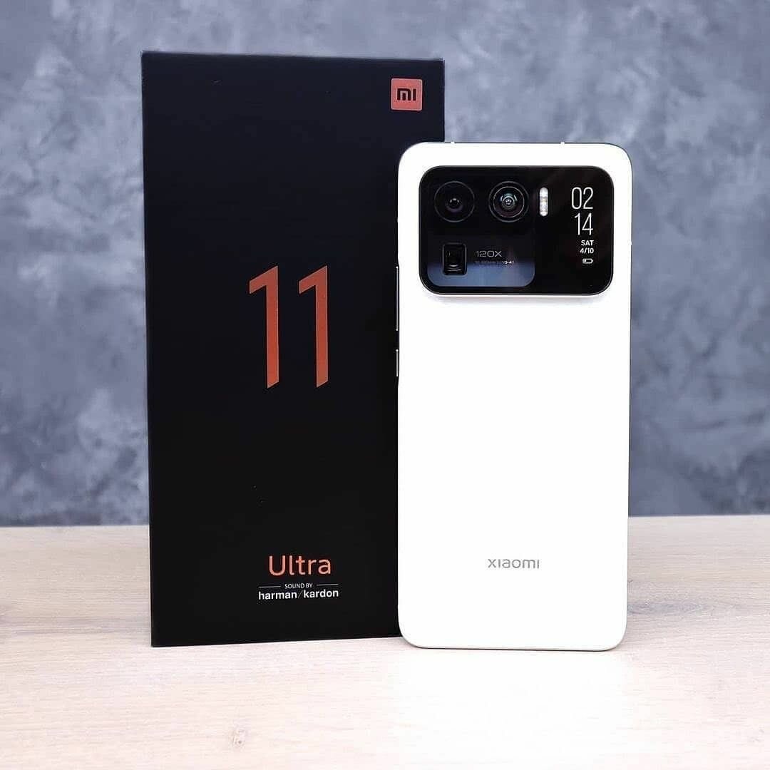 Смартфон Xiaomi 11 Ultra, 12 ГБ + 512 ГБ,5G, Две SIM-карты, Белый, международная система версий,