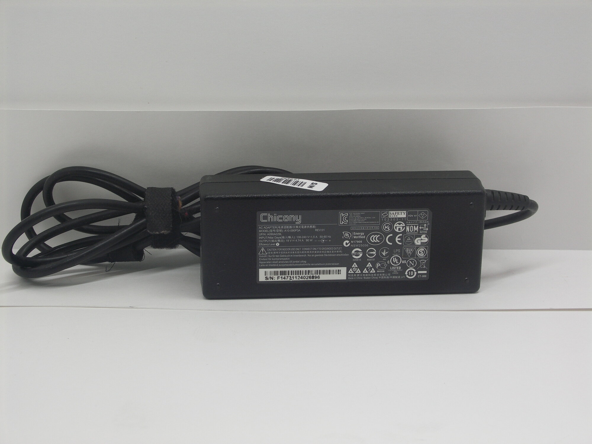 Блок питания Acer, Chicony, 19V 4,74A. ORIGINAL