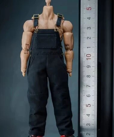 Джинсовый комбинезон для фигурки MEZCO NW GW ANT 1/12