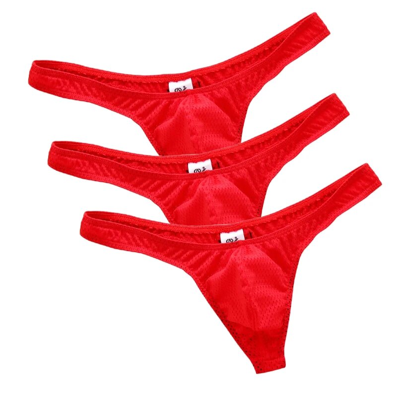 Murmerry мужские стринги из полиамида и спандекса Красный, L, N Red