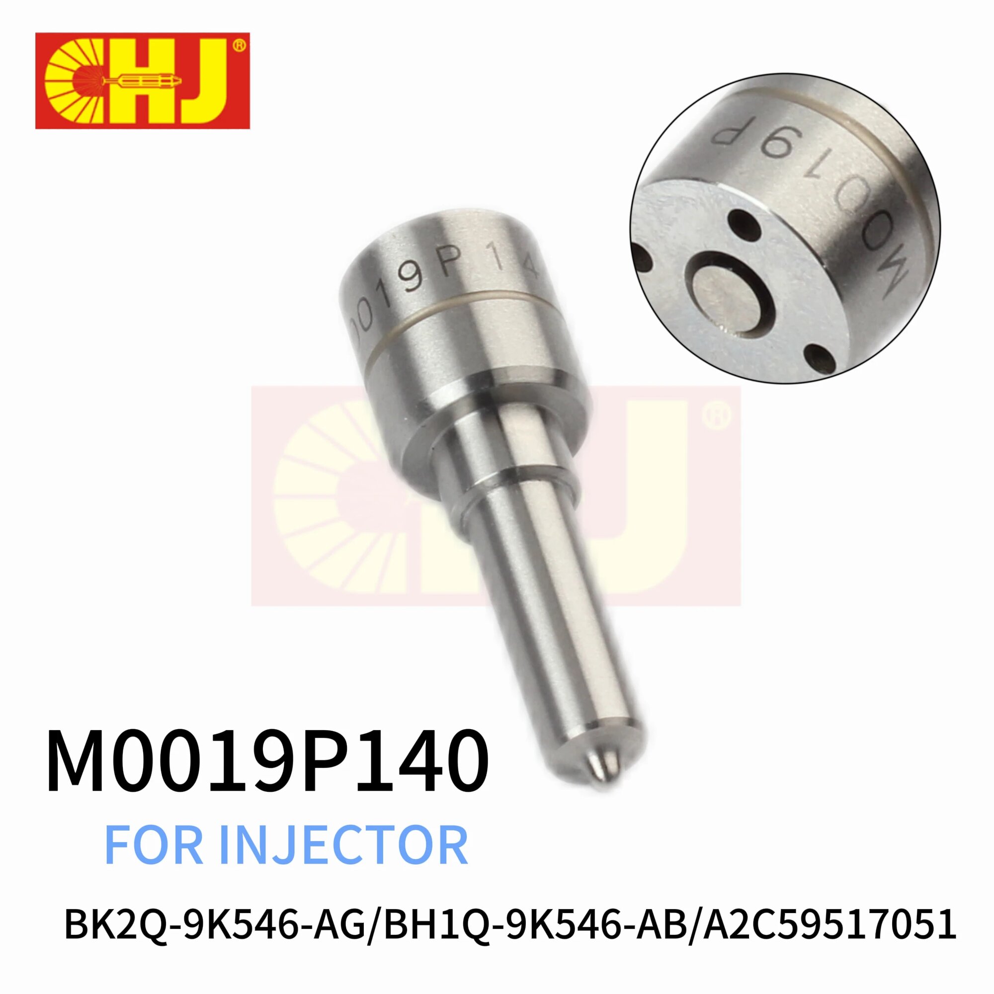 Форсунка CHJ M0019P140 для 5WS40745 A2C59517051, инжектор Common Rail для Ford Ducato/Ranger; Land Rover Defender; Mazda