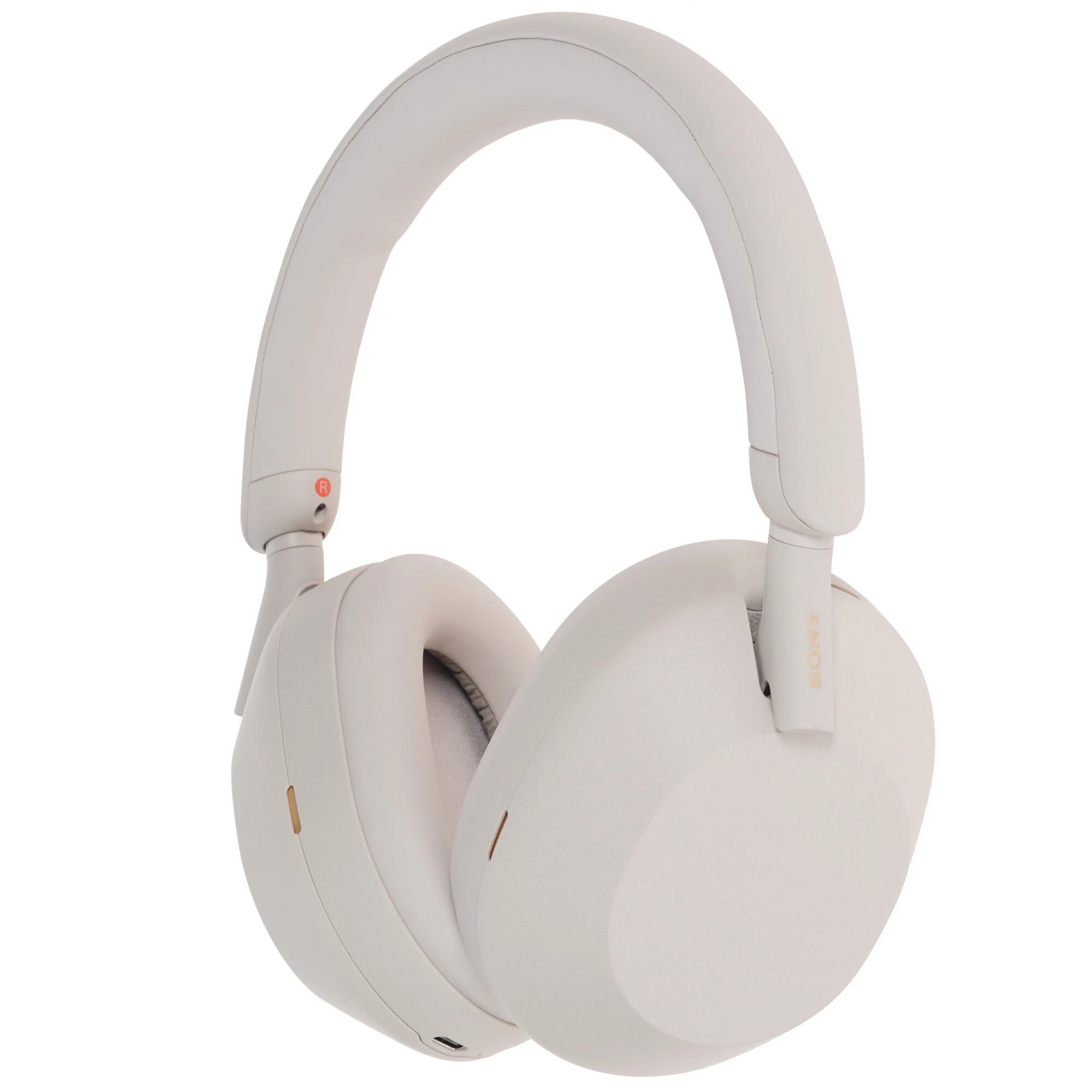 Беспроводные наушники Sony WH-1000XM5, с шумоподавлением, накладные, серебристые
