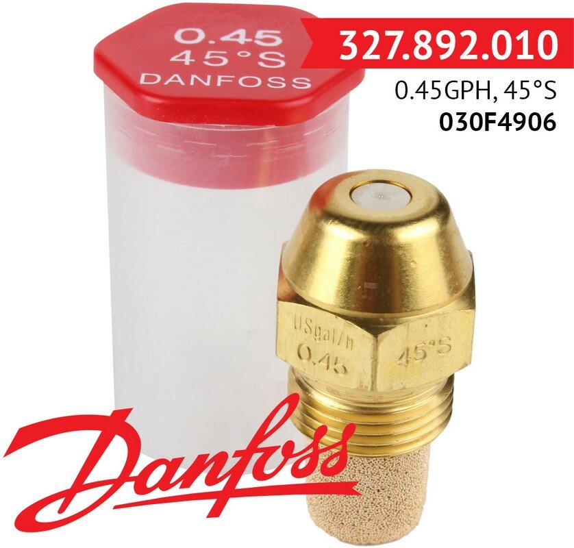 Топливная форсунка Danfoss 0.45GPH,45S 030F4906