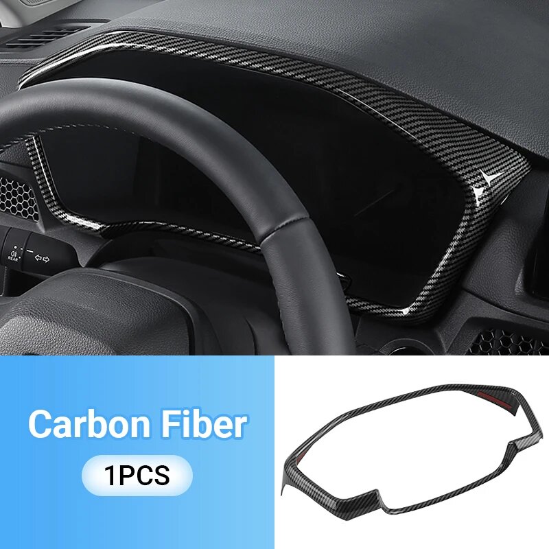 Декоративные Накладки Из АБС-пластика Для Интерьера Honda CR-V 6-го Поколения Carbon Fiber