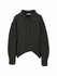 Кардиган The Attico Logo-embroidered cardigan, размер 40, серый