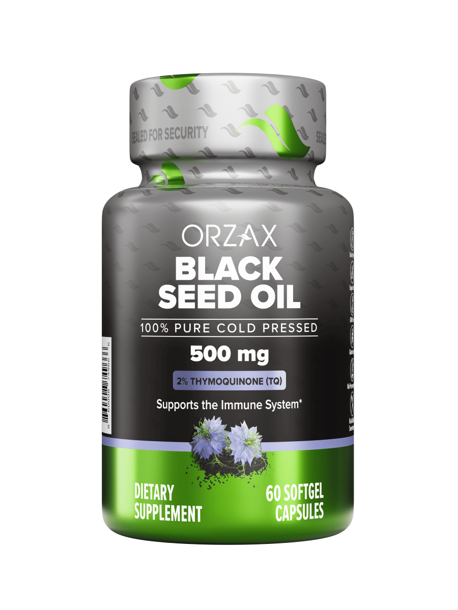 Масло черного тмина Black Seed Oil ORZAX 60 шт