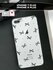 Силиконовый чехол на Apple iPhone 7 Plus / Айфон 7 Плюс с принтом Бантики и точк...