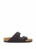 Шлёпанцы Birkenstock Arizona leopard-print slides, размер 37 EU, черный