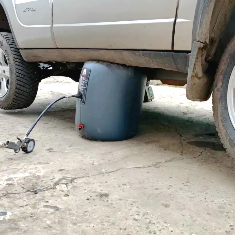 Домкрат автомобильный, нагрузка до 2 т