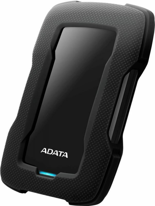 ADATA 2 ТБ Внешний жесткий диск (AHD330-2TU31-CBK), Резина, Пластик, черный