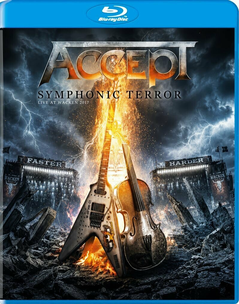 Accept - Symphonic Terror. Live at Wacken. 2017 / 2018. Концерт. Blu-ray