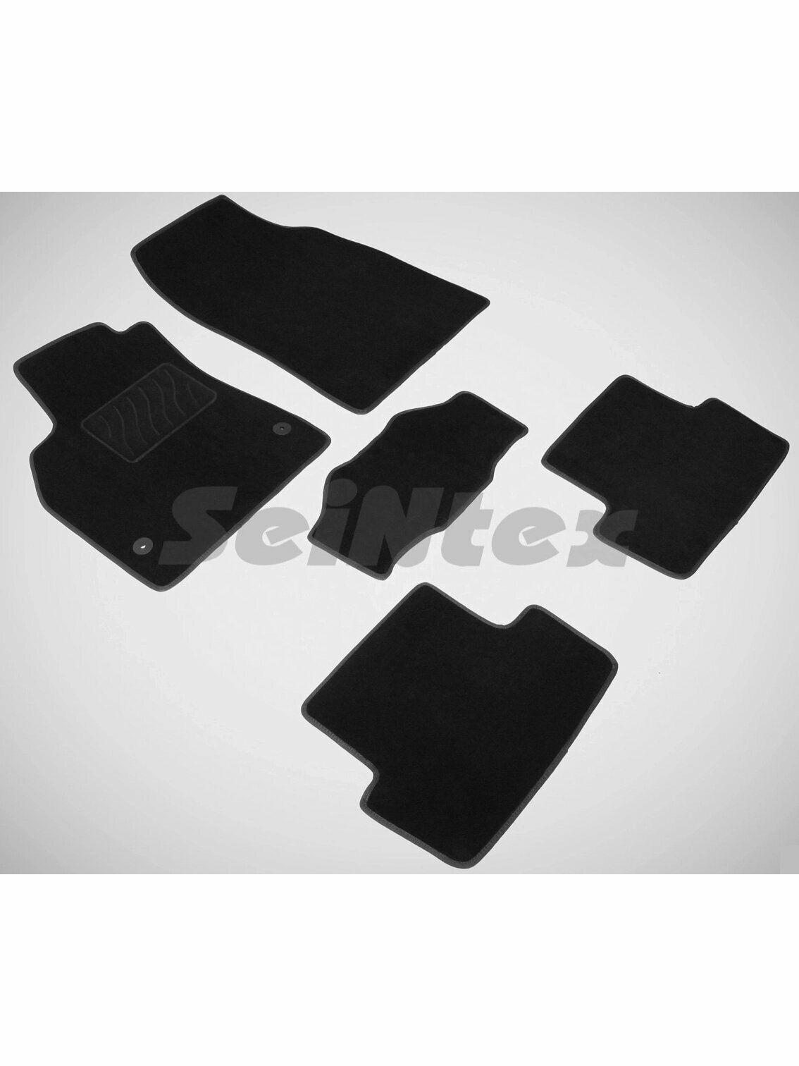 Ворсовые коврики LUX для Renault Fluence 2010-2017 Seintex 85493