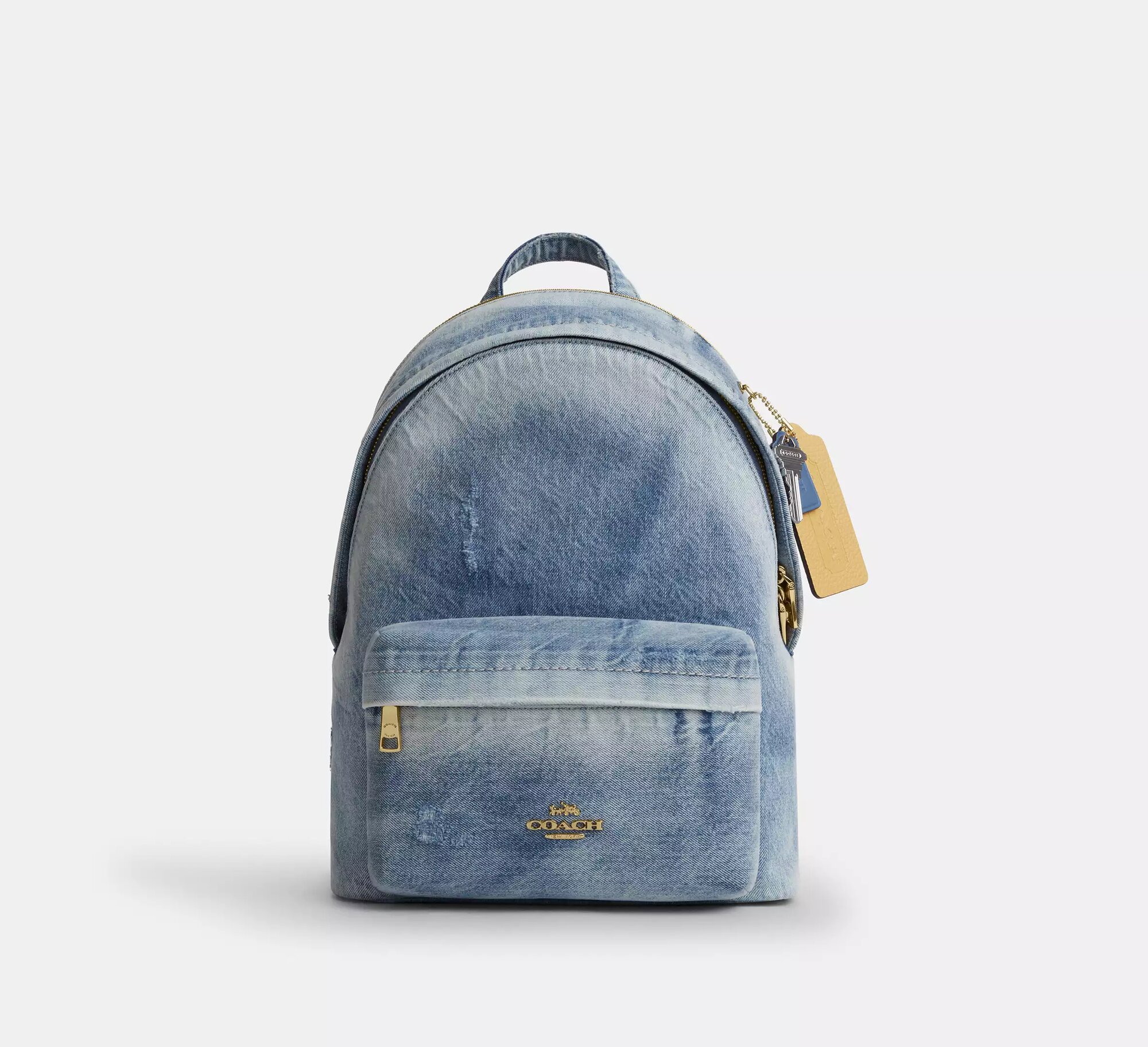 Рюкзак женский taylor small backpack in loved denim