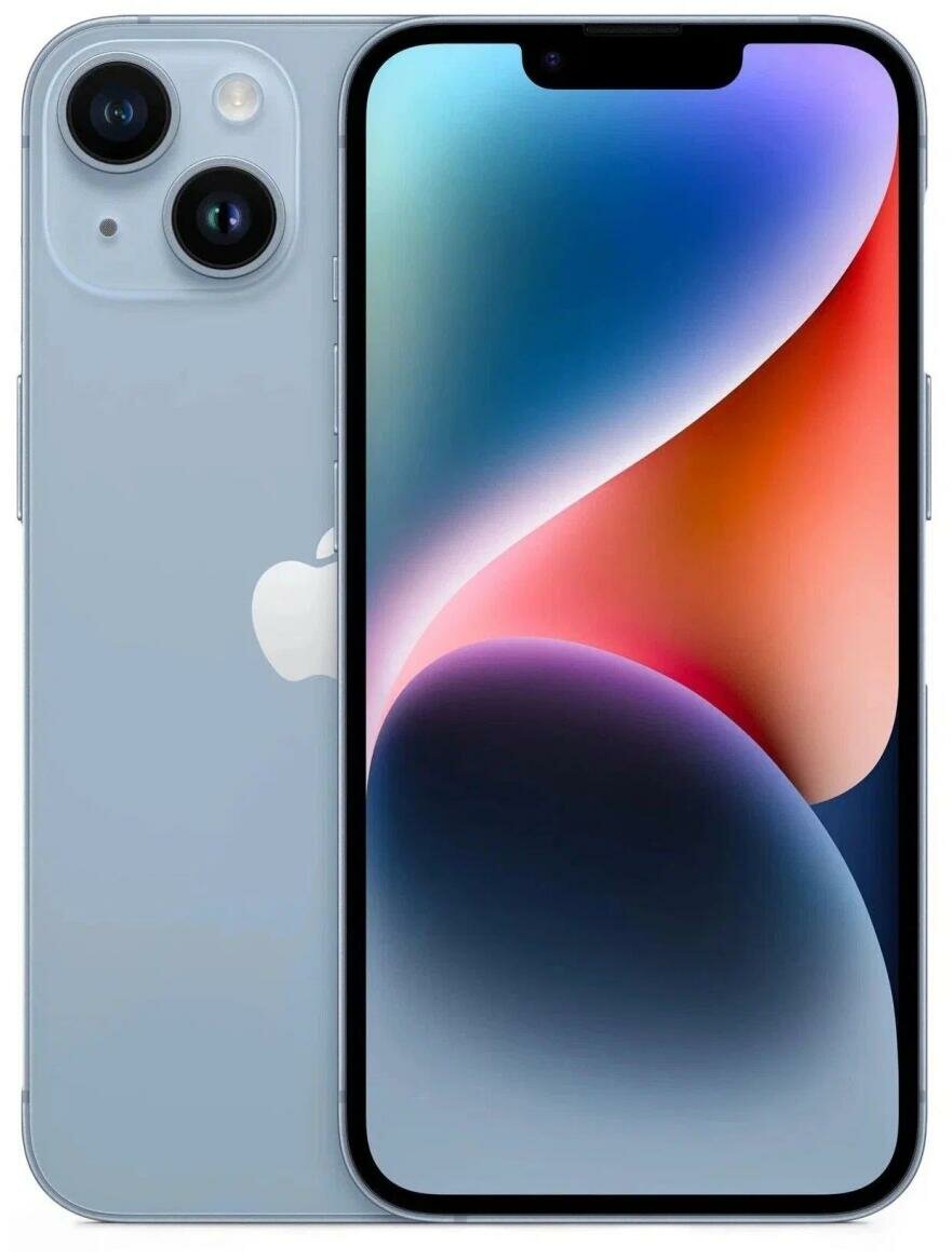 Смартфон Apple iPhone 14 Plus, 6/256Gb, Nano SIM+eSIM, Blue (Голубой)