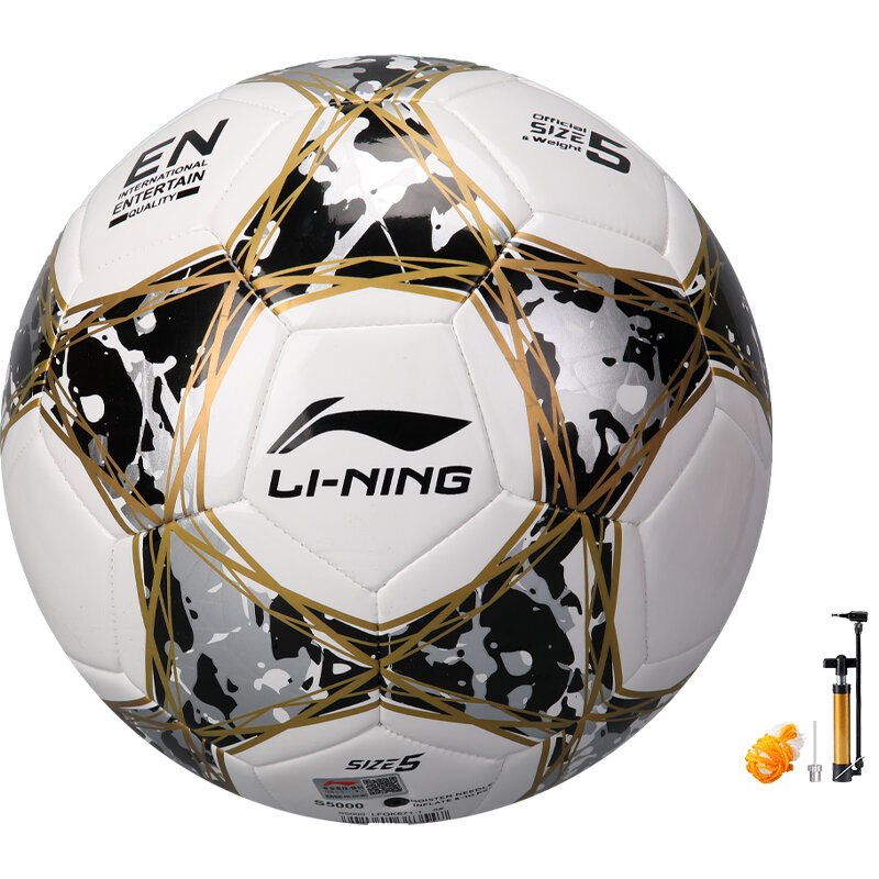 Футбольный мяч для детей Li Ning Soccer Machine, унисекс, для пляжа, травы, зала