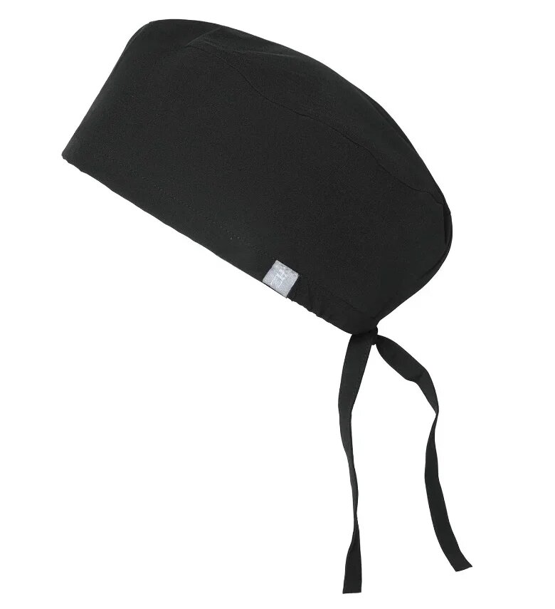 Медицинская шапочка из хлопка HBM-Logo-Black