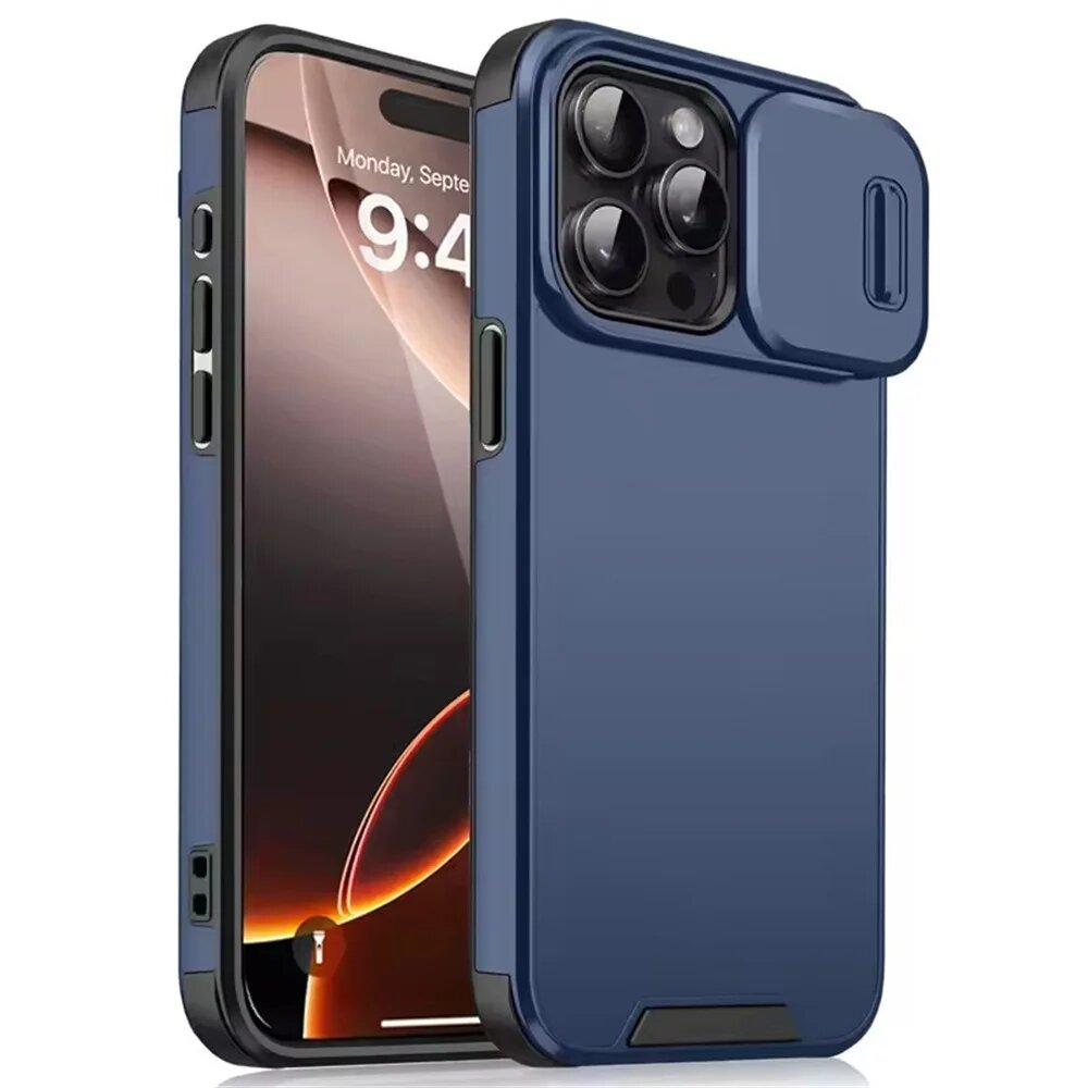 Защитные чехлы для объектива камеры для iPhone 16, 15, 14, Айфон 15 Про Макс, Темно-синий, Navy Blue