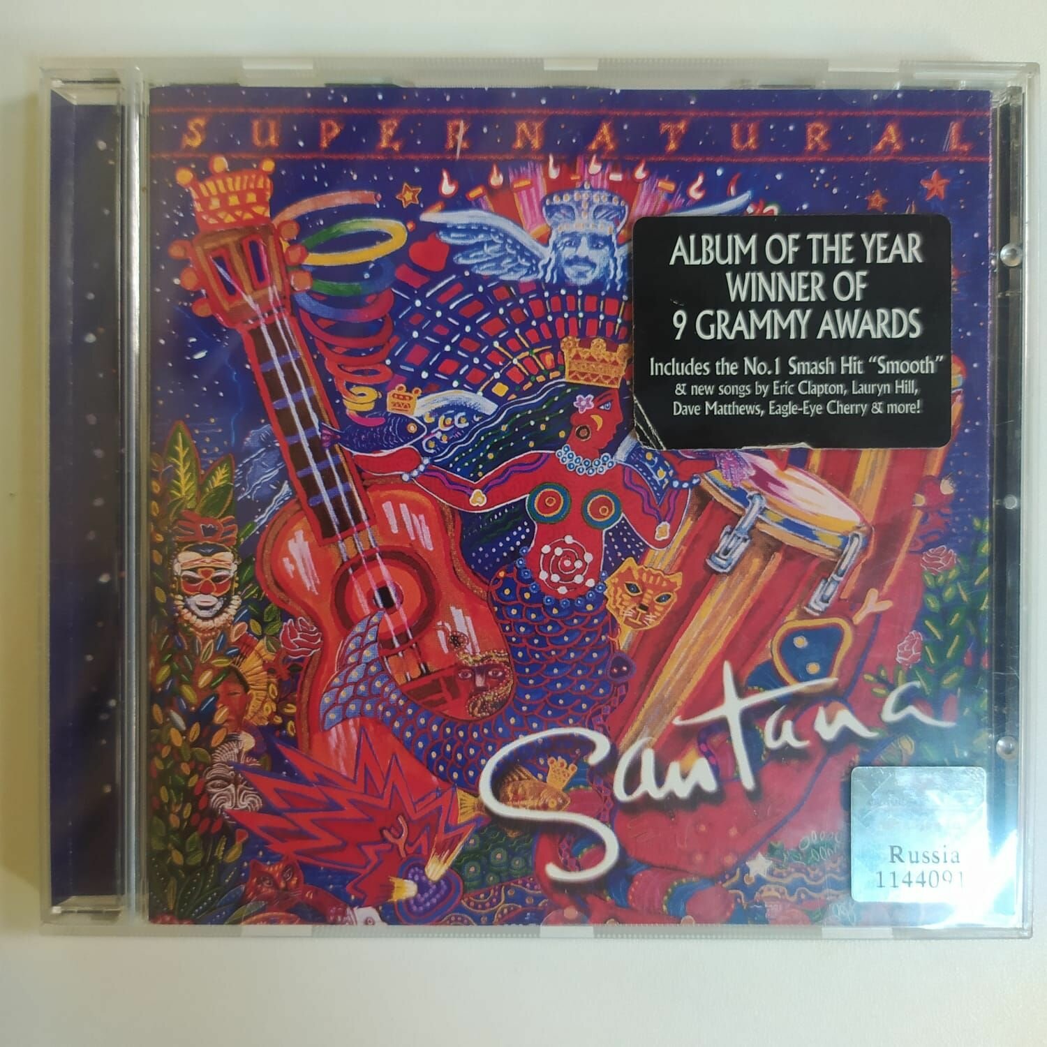 Компакт диск CD Santana - Supernatural (Европа 1999г.)