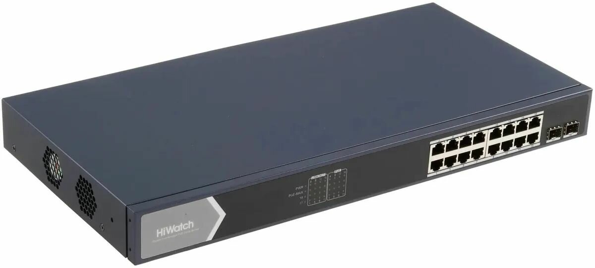 DS-S1816GP Сетевой неуправляемый коммутатор