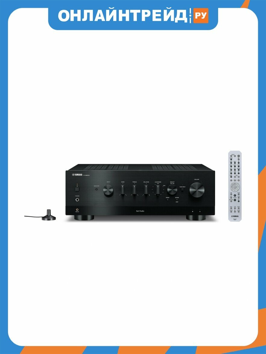 Сетевой стереоресивер Yamaha R-N800A, черный