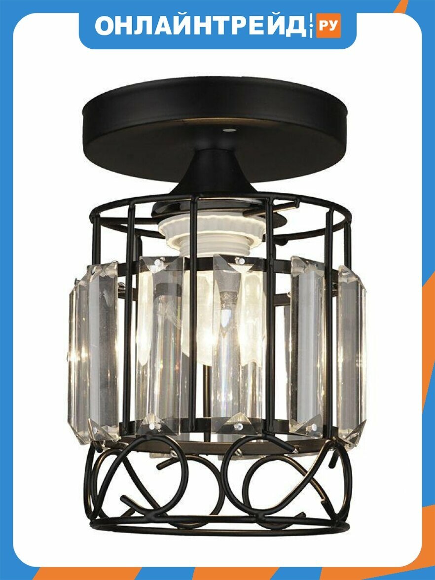 Потолочный светильник Seven Fires Beteni WD3567/1C-BK-CL