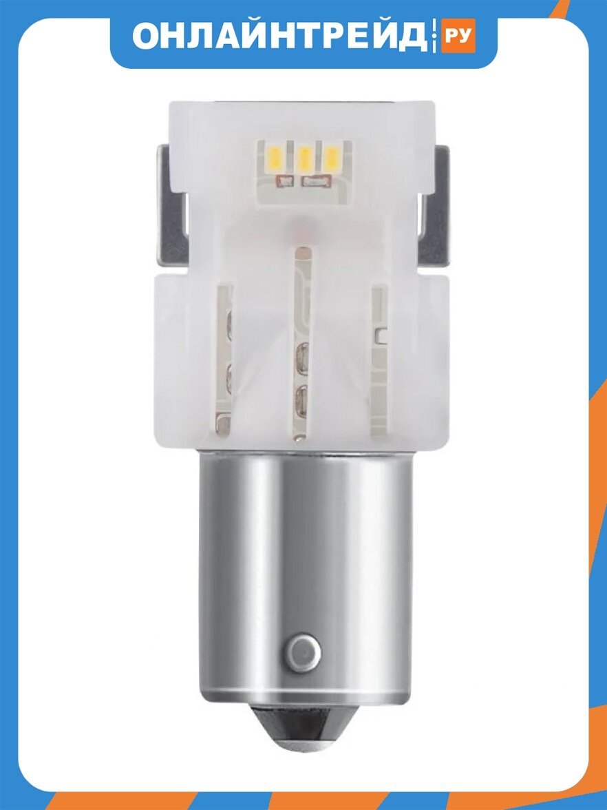 Лампа автомобильная Osram LED P21W BA15s 6000К 12V, 2шт, 7506DWP-2BL