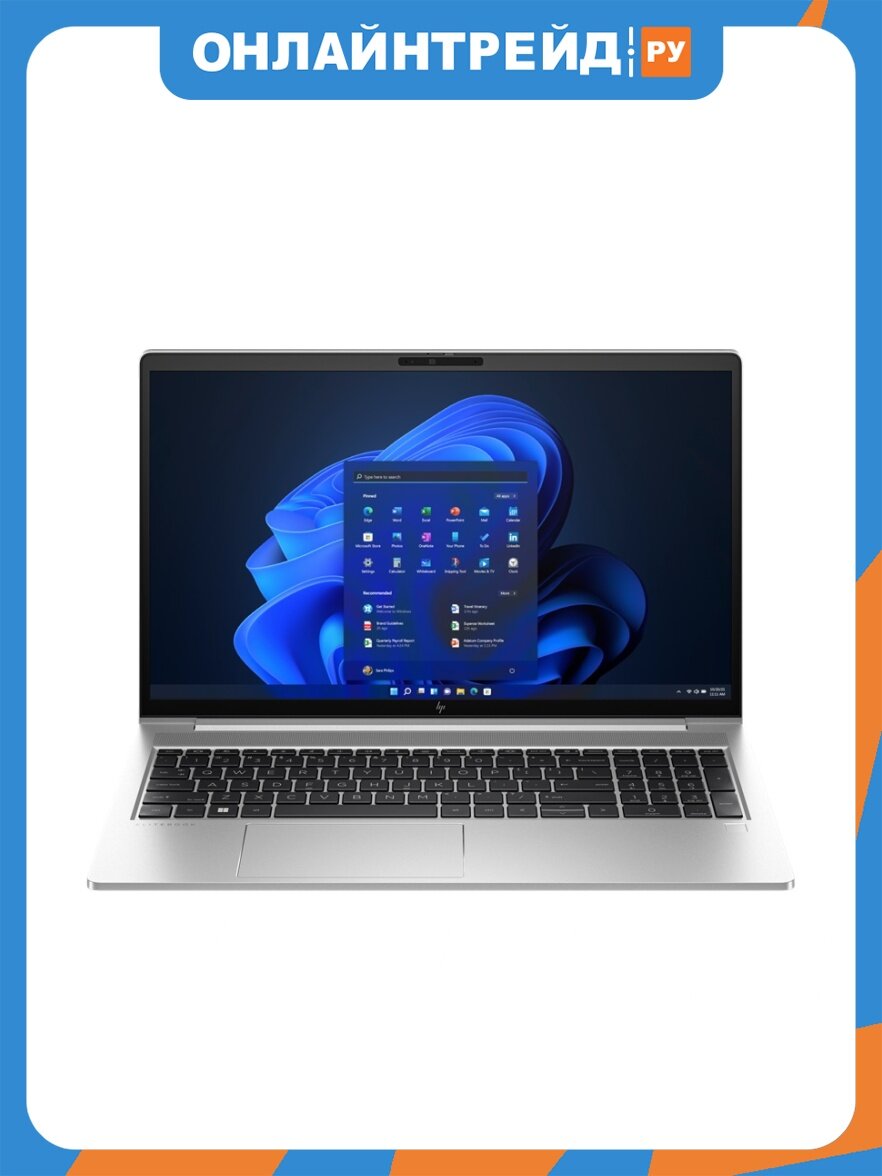 Ноутбук HP Elitebook 650 G10 15,6" FHD IPS 60Hz i7-1355U(1.7ГГц), 16Гб DDR4, SSD 512Гб, Iris Xe Graphics, DOS, Silver (736Y0AV_DOS)